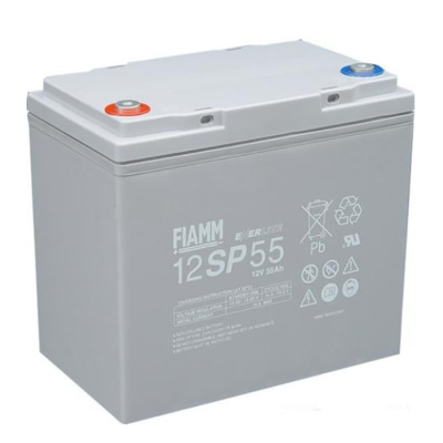 FIAMM非凡蓄电池12V55AH非凡12SP55太阳能铅酸蓄电池现货批发