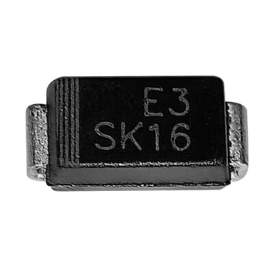 SK16-TR丝印SK16肖特基二极管元件1A60V封装DO214AC贴片SMA新能源