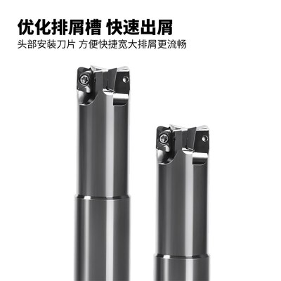 ASM07小径铣刀杆数控快进给铣刀杆JDMT0702刀片抗震清角立铣刀