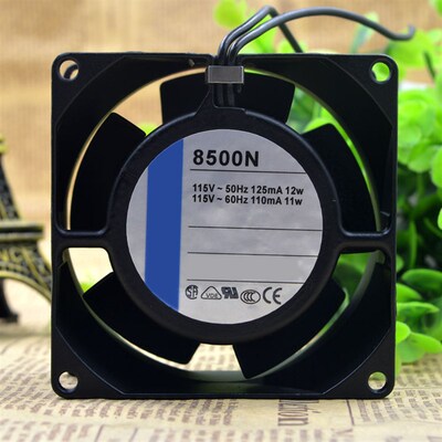 8500N 8CM 8038 115V 11/12W 金属耐高温散热风扇