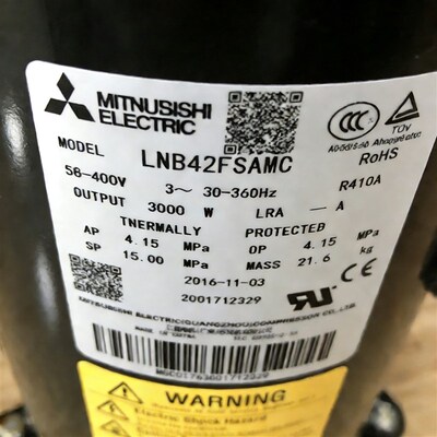 制冷压缩机LBN42FSAMC  lnb42fscmc LNB53FMKMC-L  LNB53FCAMC