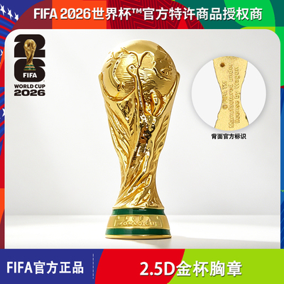 2026美加墨世界杯FIFA金杯胸章