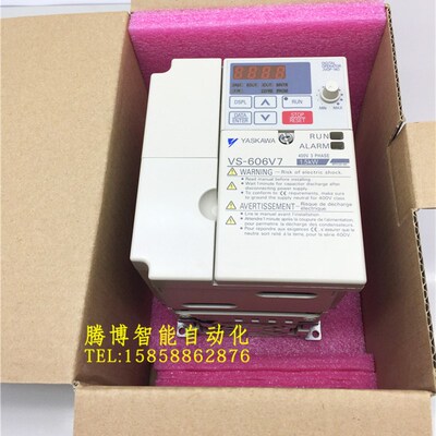 全新原装日本安川变频器CIMR-V7AT41P5 VS-606V7 1.5KW质量保证