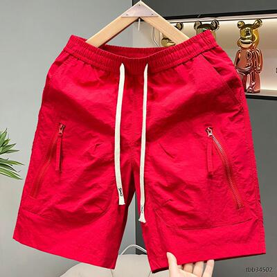 夏季速干工装五分短裤男口袋