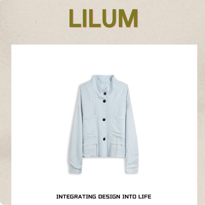【小田专享】LILUM厘白【丁宁外套】时尚百搭休闲外套 LB5050