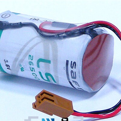正品 SAFT帅福特 LS26500(C型 3.6V)PLC工控锂电池 带插头