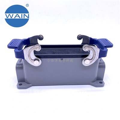 H24B-SF-2L/SC-M25 WAIN唯恩重载连接器 表面装底座 侧出外壳封底