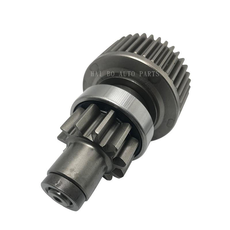 适用于金迪2510玉柴4F海博汽配新品起动机启动马达齿单向器甩轮