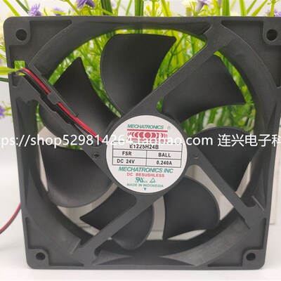 全新南韩MECHATRONICS E1225H24B FSR 24V 0.240A 12CM变频器风扇