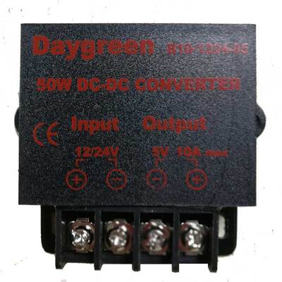 车载LED显示屏专用电源5V10A50W 12V/24V 走字广告车用屏专用开关