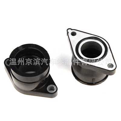 适用于YAMAHA雅马哈TT350 XT350化油器接口胶进气口接喉接头橡胶