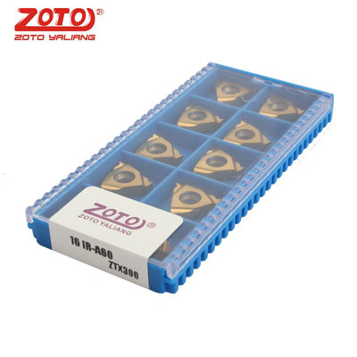 ZOTO内螺纹车刀片数控车床刀头内孔T型梯形变螺距挑丝刀粒内丝IR