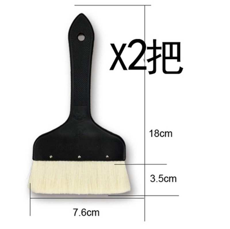 佳辉羊毛刷 工业用油漆刷 不掉毛刷烧烤刷细毛涂刷工具高档软毛
