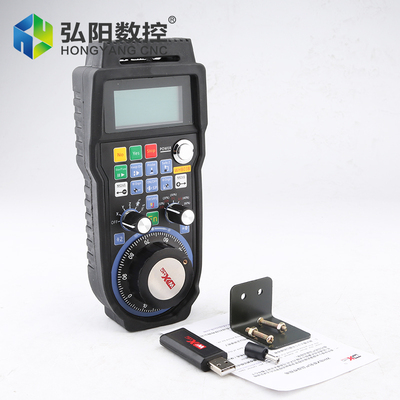 雕刻机手柄无线手轮WHB03B 微宏v8控制系统电子手轮遥控器