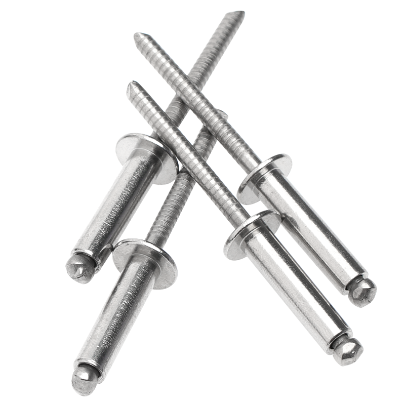 固先锋304不锈钢圆头抽芯铆钉开口型拉铆钉螺丝2.4/3.2/4/5mm
