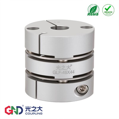 GLF双膜片联轴器弹性大扭矩连接器伺服电机丝杆膜片夹紧款连轴器