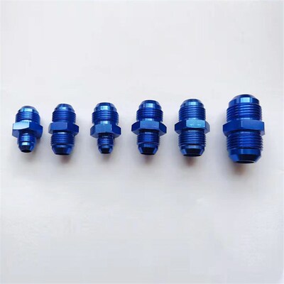 汽车油冷AN4AN6转an8AN10转an12双头外丝接头,an6AN8an10转接头