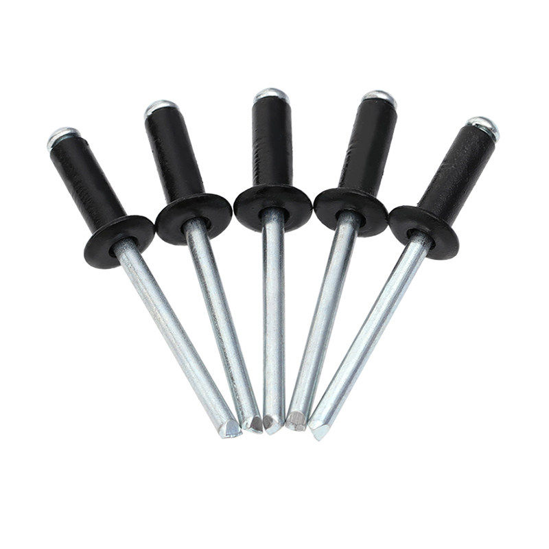 铝制抽芯铆钉铁拉铆钉开口型圆头大帽沉头拉铆钉M2/2.4/3/4/5/6mm