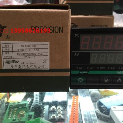 AISET上海亚泰 NE-8430 I2 C K型 NE8000 4-20mA输出 智能温控仪