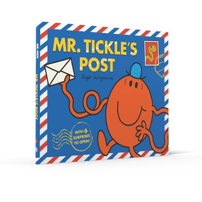 奇先生妙小姐 Mr Men And Little Miss 趣味信件 Mr. Tickle’S Post 英文原版绘本亲子互动绘本