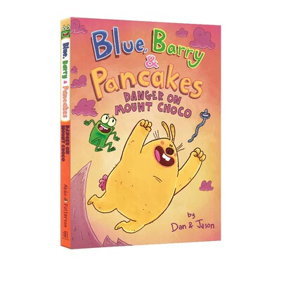 英文原版 Blue, Barry & Pancakes: 3 Danger On Mount Choco 精装 儿童友谊全彩漫画 青少年课外阅读故事书