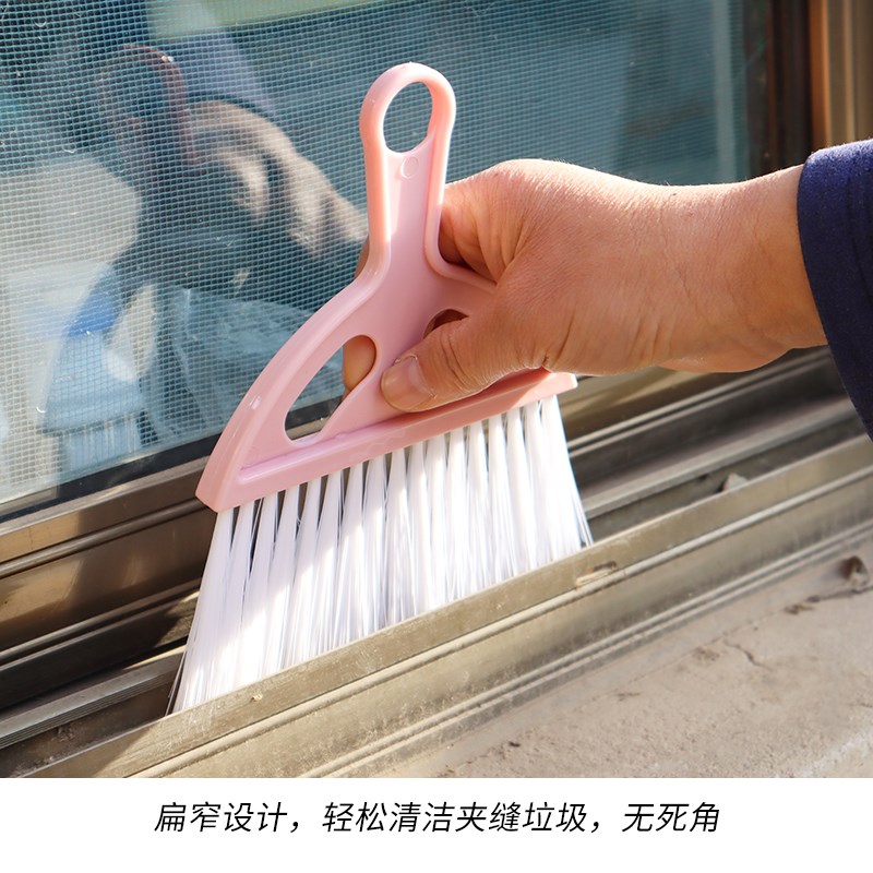 家用桌面小簸箕迷你小扫把客厅厨房垃圾清洁铲桌扫套装窗台灰尘刷
