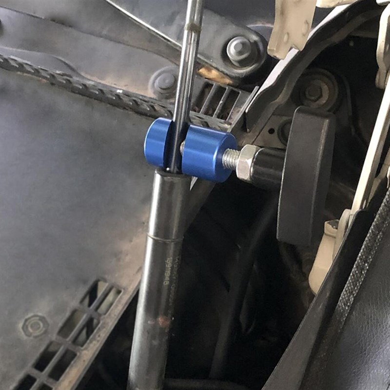 汽车引擎机盖支撑杆后备箱气压杆止滑器 升降杆防滑防夹维修工具