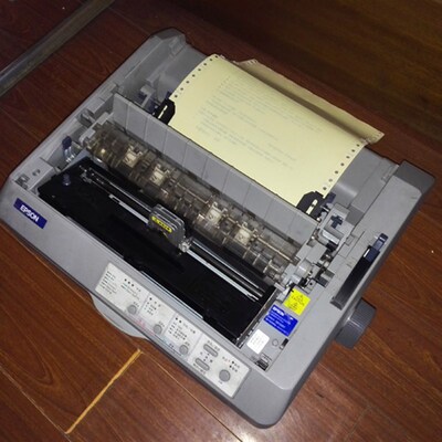 爱普生590K 670K680K联单发货单出库单快递单高速针式打印机包邮