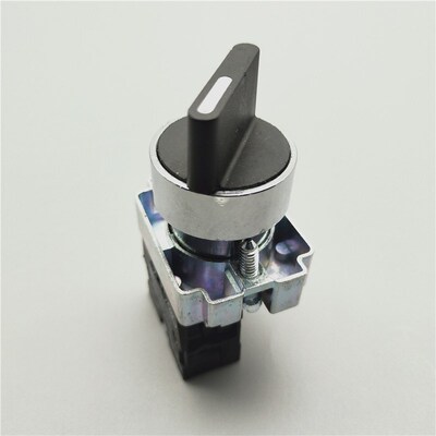 旋钮XB2-BD21 BD33两档三档选择旋转换按钮开关ZB2-BE101C 22MM