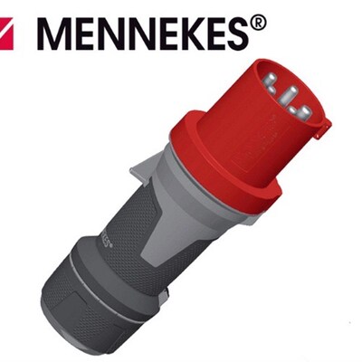 曼奈柯斯/MENNEKES插线工业插头防水插头 IP44 货号13112连接器63