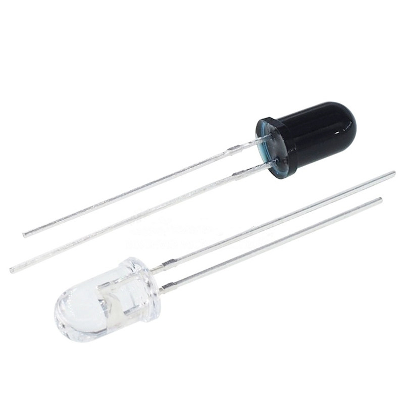 3/5MM 940NM红外收发二极管接收管发射管电视遥控机光敏LED传感器