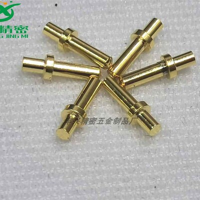 现货pcb板引脚pin插针模块插针1.5X2X5十字铜针镀金焊针测试铜针