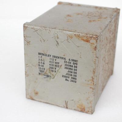 美国拆机输入115V 输出双470V330V高压电源牛变压器仪器牛