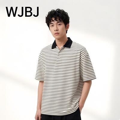 WJBJ常规其他透气男士2026年夏季日常潮短袖1否宽松型青春流行