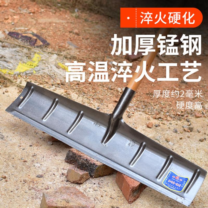 铲子户外铲雪工具除雪铲推雪板锰钢铁锹铁铲农用除雪神器推雪铁锨