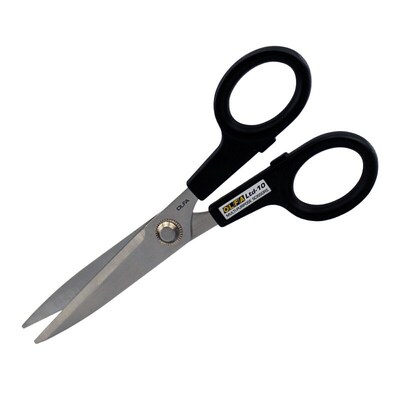 日本OLFA欧发无牙不锈钢强力剪刀LTD-10家用剪刀防锈锋利耐用正品