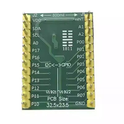 TCA9555/PCA9555A模块 IIC/I2C GPIO 扩展板 16路数字输入输出