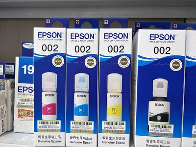 爱普生002原装墨水L4168L6168L4158L6178L6198L4169L4167打印机