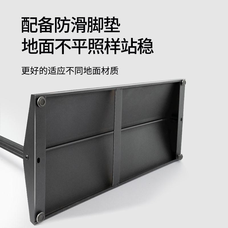 立式落地式丽屏展架广告牌活动海报框kt板防风户外门型展示架子