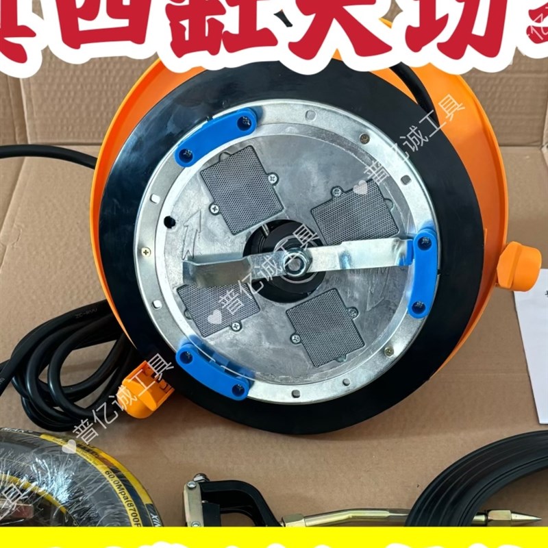 四缸下沉式黄油机24v220全自动新E款黄油机挖机专用黄油枪高压注