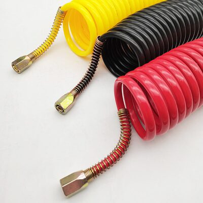 甄选TKC铁壳虫PA12螺旋气管半挂车连接弹簧管货车刹车气管耐温抗