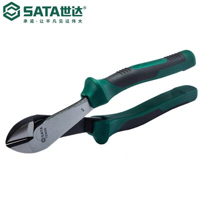 甄选Sata/世达五金工具省力型斜口钳8斜嘴钳子72301B/72302B/7230
