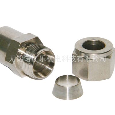 甄选Swagelok世伟洛克不锈钢液压管焊接式双卡套直通SS-810-1-8W