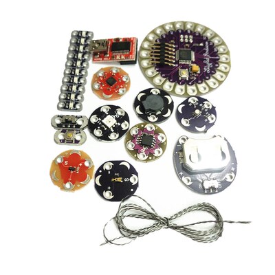 LilyPad 套件 Kit 可穿戴  织物电子含线
