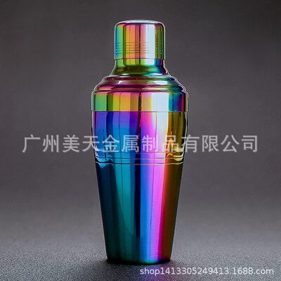甄选304不锈钢调酒器 优质日式加厚三段式爵雪克壶酒吧shaker外贸