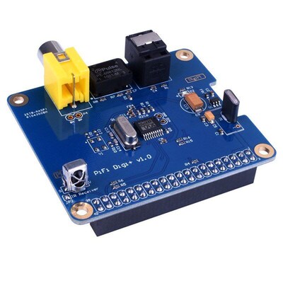 树莓派raspberrypi /3代用HIFI DiGi+数字声卡I2S SPDIF WM8804G