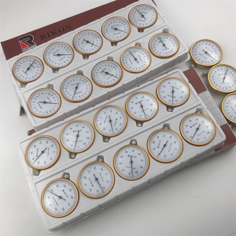 上工哈量成量靖江大阳带表卡尺表头配件 指示表0.02 款0.01mm