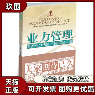 【正版书籍】业力管理善用业力法则创造富足人生麦克罗奇克丽丝蒂麦克奈丽迈克尔郭尔登田多多夏理扬江西人民出版社
