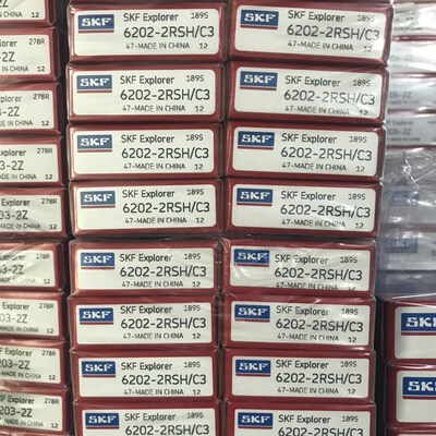 正品SKF深沟球轴承6202-2RSH/C3内径15外径35厚度11高速电机轴承