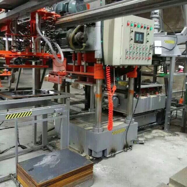 静压油压双工位仿石水磨石成型机械设备水磨石砖机器成品直接码垛